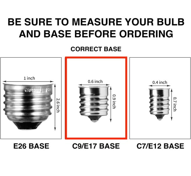 25 Pack Green C9 LED Replacement Bulbs Faceted Green LED Christmas Light Bulb 2 SMD LEDs in Each Bulb Fits E17 Socket Commercial Grade Indoor and Outdoor Use
