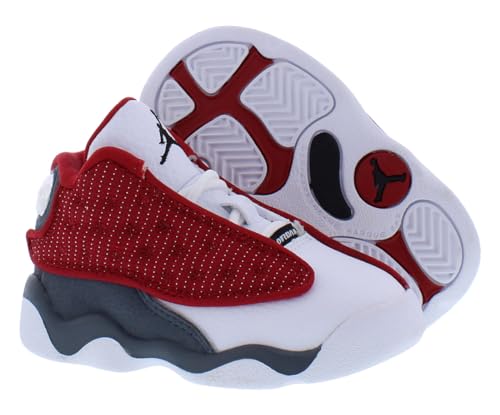 Nike Toddler Air Jordan 13 Td Red Flint, Gym Red/Flint Grey/White/Black, 4C
