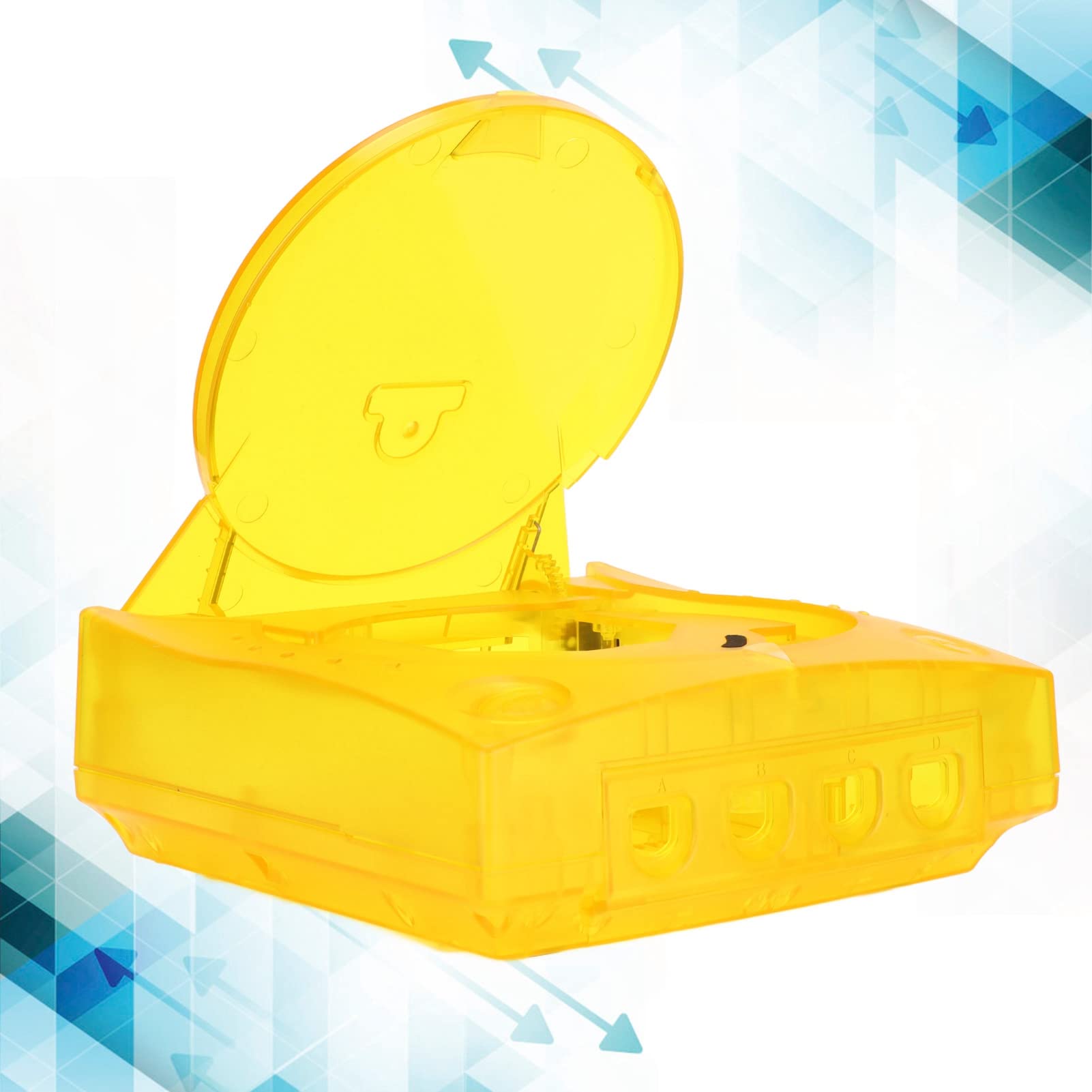 Annad Translucent Plastic Case, High Hardness Protection Total Shock Absorption Easy to Remove Scratch Resistance for Sega Dreamcast DC