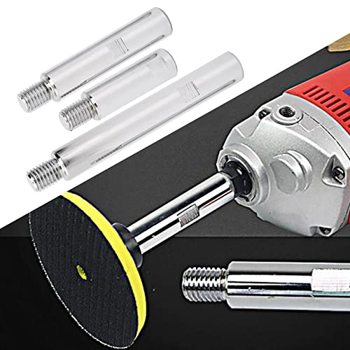 3X M1 Durable Tools Auto Polisher Extension Shaft Adapter Rod for Car Care Detailing Car Wash Polishing