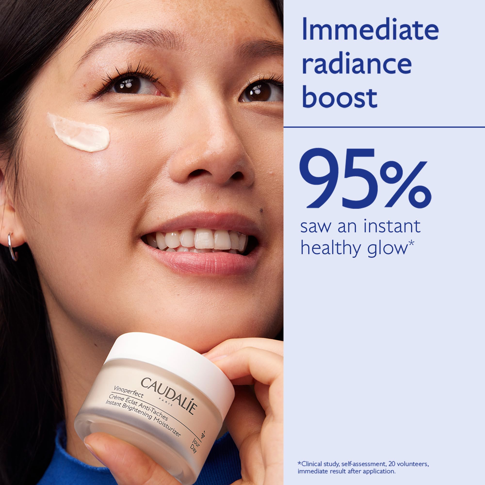 Caudalie Vinoperfect Instant Brightening Dark Spot Moisturizer with Niacinamide - 1.7 Fl. Oz