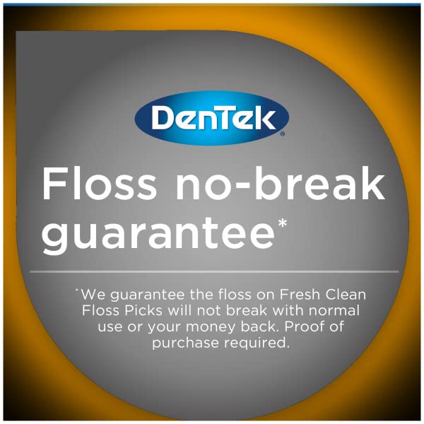 DenTek Cross Flosser Plaque Control Floss Picks, X-Shaped Floss, 75 Count, (Pack of 5)