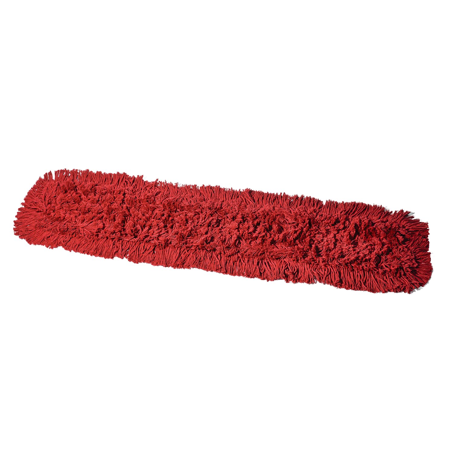 36 Inch White Dust Mop with Wood Handle and 36 Inch Dust Mop Refill Bundle - 1 Mop Set and 4 Refills