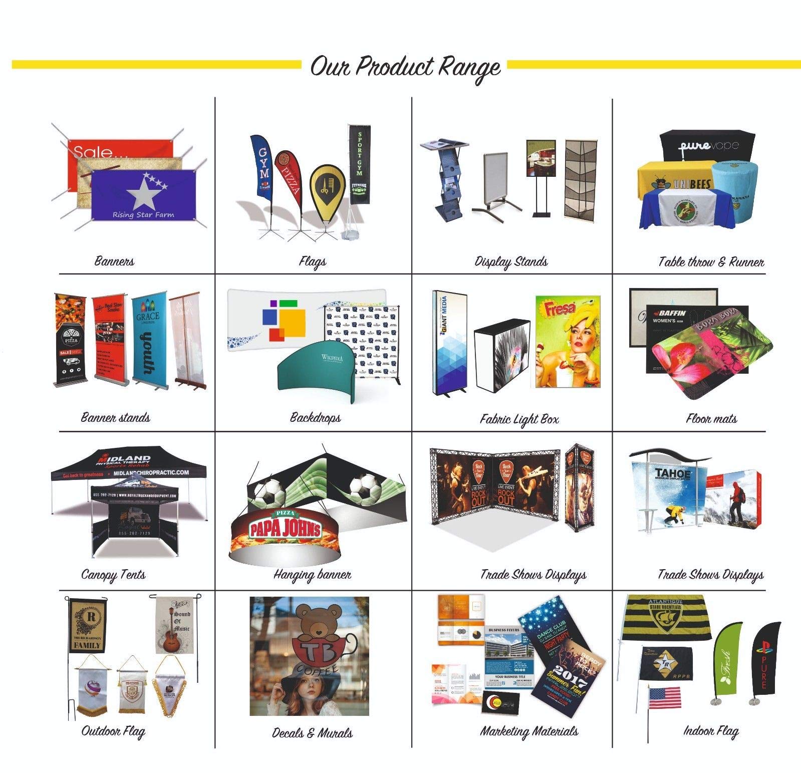 BannerBuzz Blade Flag “For Rent”, 2' X 9.58' | 13' ft Long Graphic with Hardware Includes Aluminum Flag Pole & Ground Spike Base (Theme 2) (Double Side Print)
