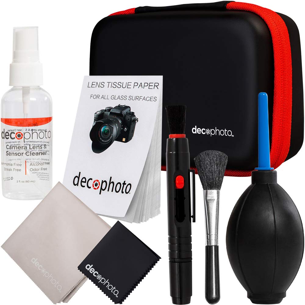 Sony NP-BX1 Lithium-Ion X Type Battery, Silver (2-Pack) Bundle with Lexar Professional 633x 64GB UHS-1 Class 10 SDXC Memory Card and Deco Photo All-in-One Cleaning Kit with Carry Case (7 Items)