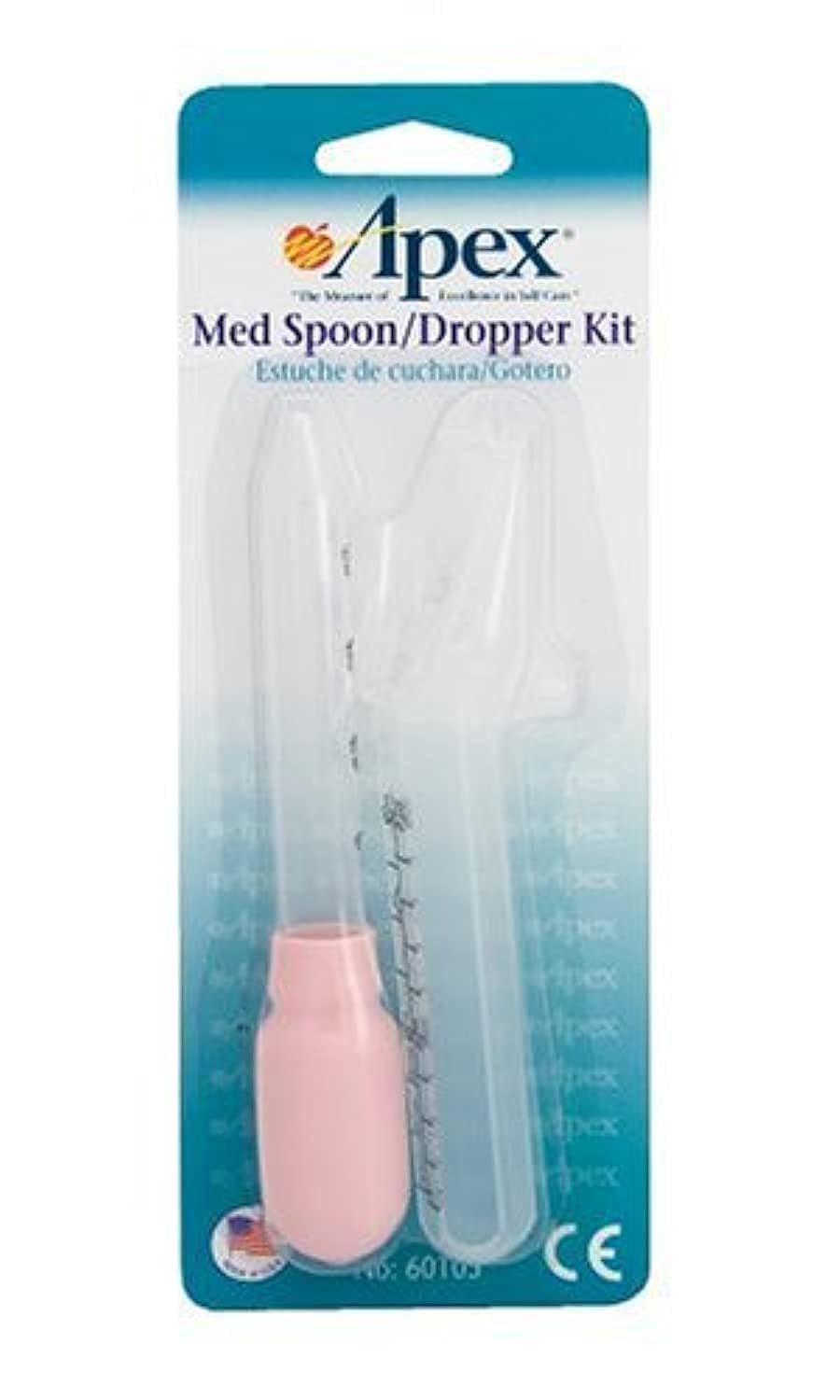 Apex Med Spoon/Dropper Kit, 1 spoon/dropper kit (Pack of 2)