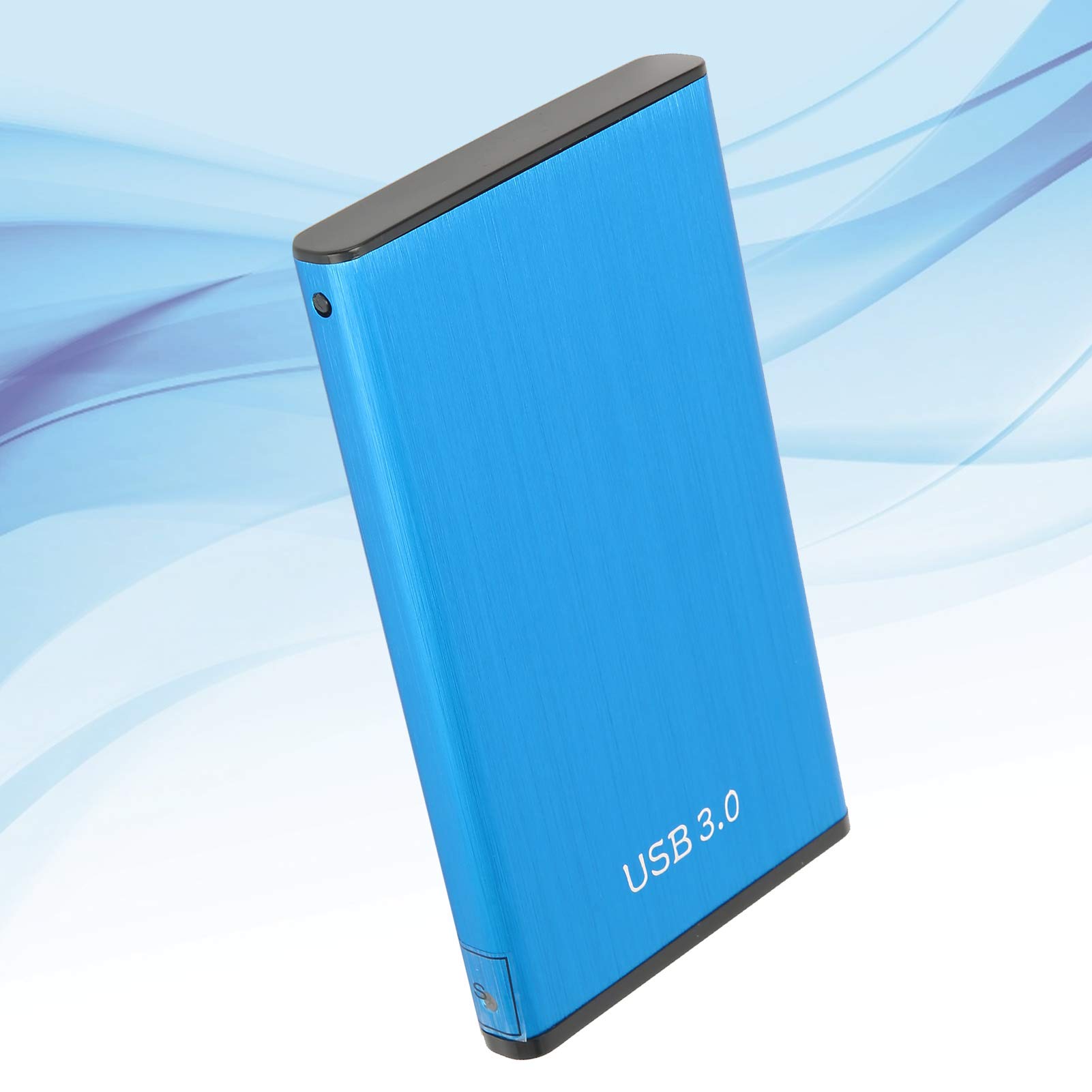 PUSOKEI Portable External Hard Drive, USB 3.0 Mobile Hard Drive, with Storage Bag, for Notebooks, All‑in‑Ones, Desktop Computers, for OS X/XP/Win7/ Win8/Win10/Linux(120G)