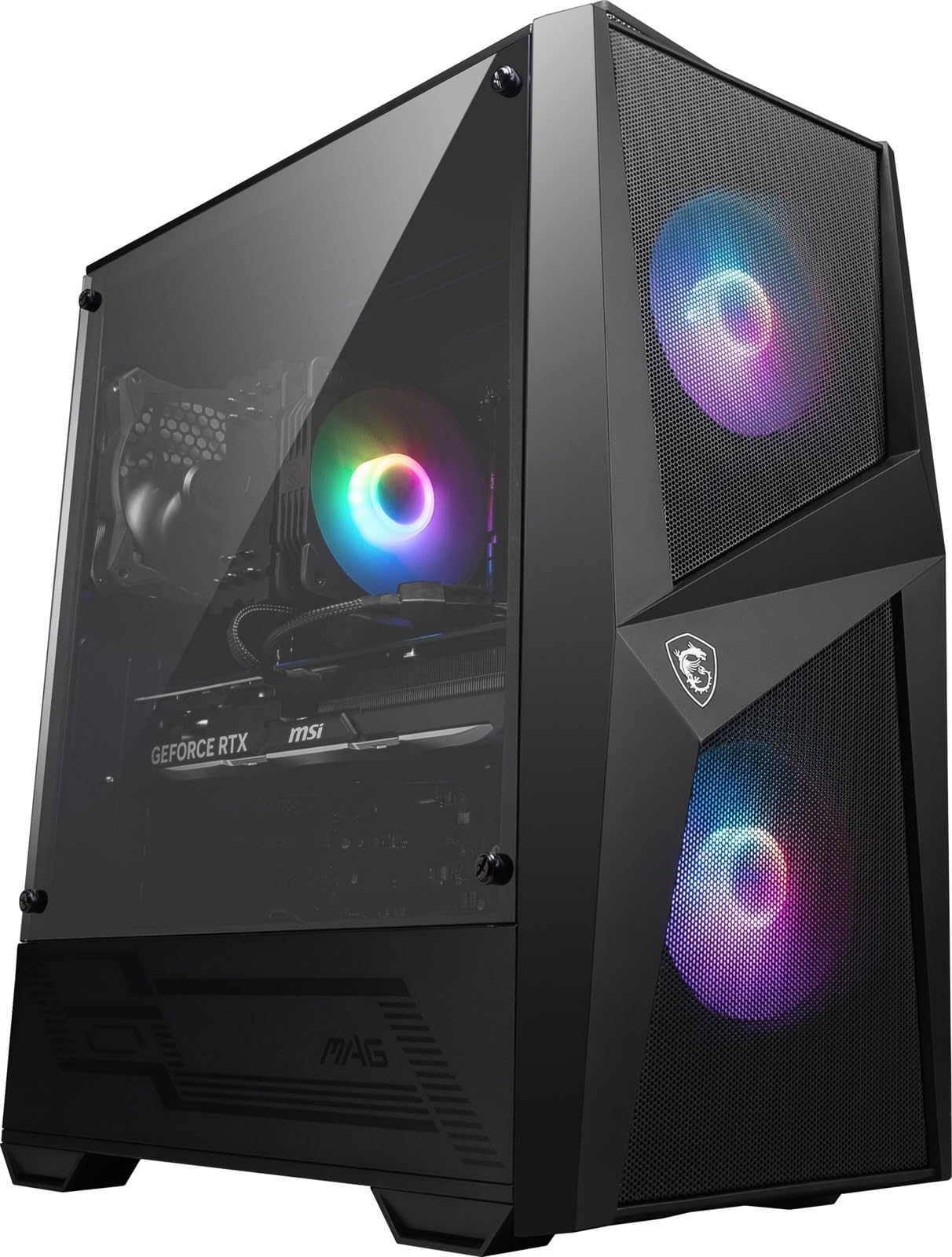 2023 MSI Codex R 13NUD-064US (i7-13700F, 16GB RAM, 2TB NVMe SSD, RTX 4060Ti 8GB, Windows 11 Pro) Gaming Desktop PC