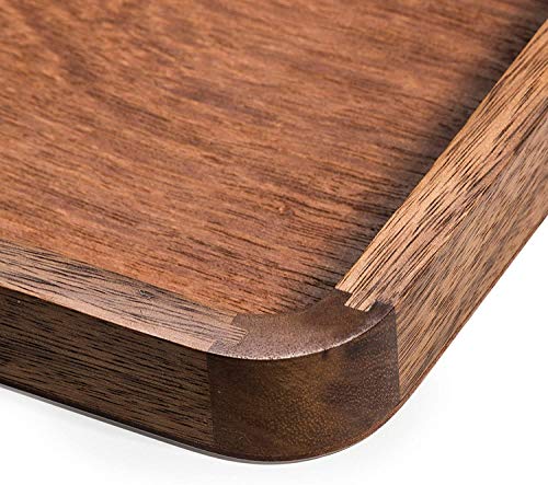 Kalmar Home Square Serving Tray | Charcuterie Board | Acacia Wood | Environmentally Friendly | 14 in