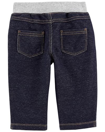 Carter's Pull On Faux Denim Pants (18 Months),Blue