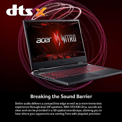 Acer Nitro 5 Gaming Laptop | Intel Core i5-12500H(>11800H) | NVIDIA GeForce RTX 3050 Ti Laptop GPU | 15.6" FHD 144Hz IPS Display | Killer Wi-Fi 6 | Backlit Keyboard w/HDMI (32GB RAM | 2TB PCIe SSD)