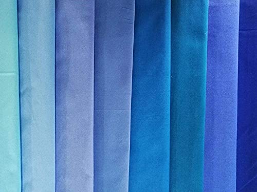 50pcs 12 x 12 inch Multicolor Cotton Fabric Bundle Squares for Quilting Sewing, Precut Fabric Squares for Craft Patchwork