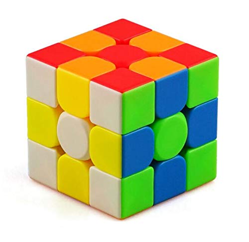 CuberSpeed Moyu MoFang JiaoShi Meilong 3x3x3 stickerless Magic Cube MFJS MEILONG 3X3 Cubing Classroom Meilong 3X3 Speed Cube (Updated Version MeiLong 3C)