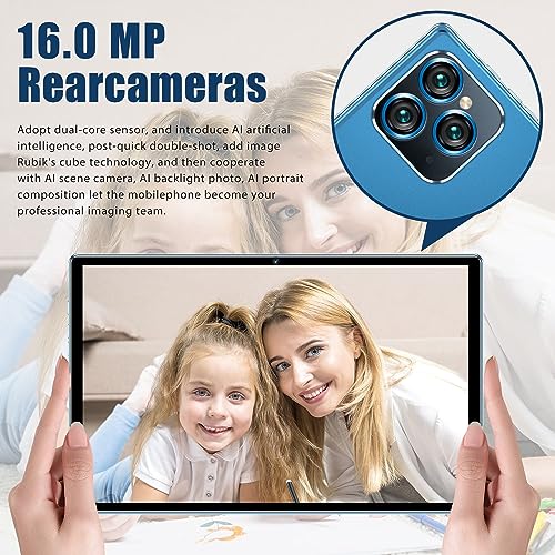 2023 New Tablet Android S23 Ultra 10.1 Inch HD 16G+512GB Global Tablette 5G Dual SIM Card or WiFi Google Play Tablets for Laptop Blue 8G 256G