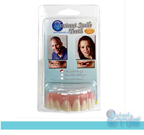 Instant Smile - Large Size Handmade Veneer - Original - Fix Your Smile in just Minutes!