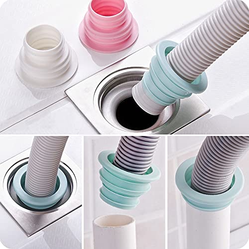 yghlh Kitchen Rubber Bath Tub Sink Floor Drain Plug Kitchen Laundry Water Stopper Tool Laundry Bathroom Deodorant Plug Bathtub Plug (Color : OneColor)