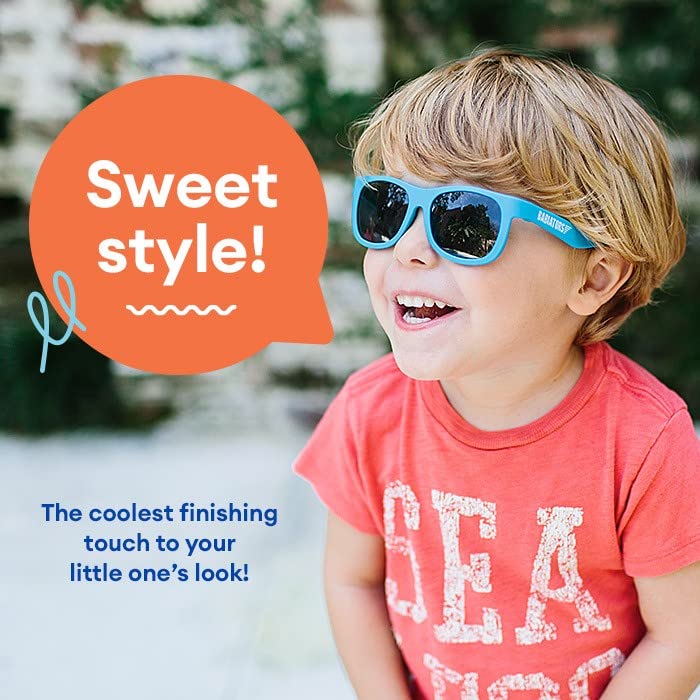 Babiators Original Navigator Black Ops Kid's Sunglasses, UV Protection, Ages 0-2