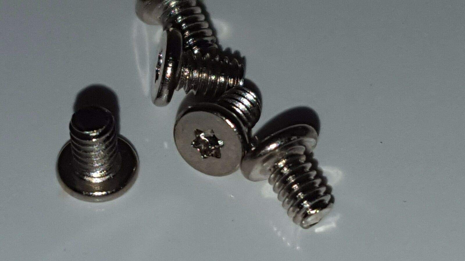RapidSparesLtd 12x Replacement Base Screws for DELL XPS 15 9560 Silver M2x3mm T5 Torx 2x3L Laptop