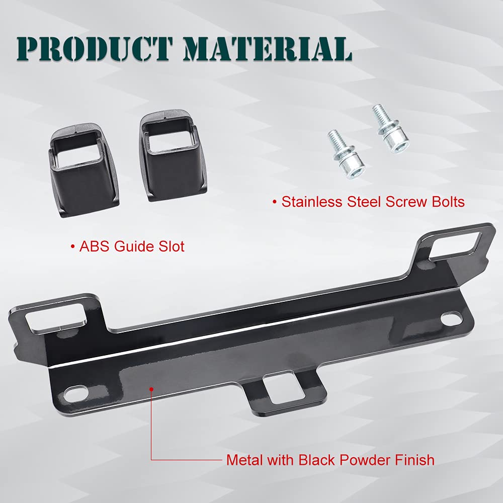 Samman Child Safety Seat Belt Bracket Mount Base ISOFIX Latch Interface Mount Bracket Universal Car Child Seat Restraint Anchor Mounting Kit Fitting ISOFIX Latch Compatible with Ford Focus