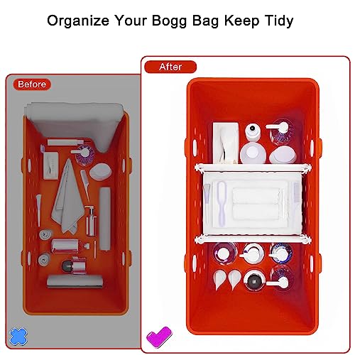 AMZDOG 2PCS Divider Tray for Bogg Bag, 11.8β*8.26β Beach Bag Divider Tray Accessories for X Large Bogg Bag Help with Organizing your Bogg Bag