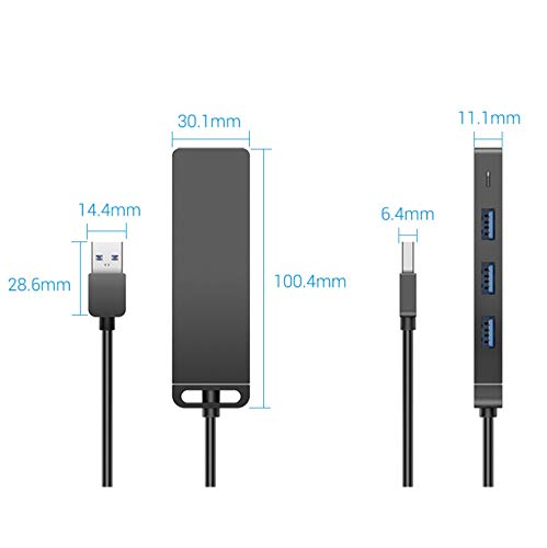 GPPZM USB 3.0 HUB 4 Port Adapter Multi USB 2.0 Splitter High Speed PC Computer Accessories USB Type-C Hub