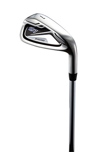 18 Piece Men's Complete Golf Club Package Set With Titanium Driver, #3 & #5 Fairway Woods, #4 Hybrid, 5-SW Irons, Putter, Stand Bag, 4 H/C's (Blue, Regular Size)