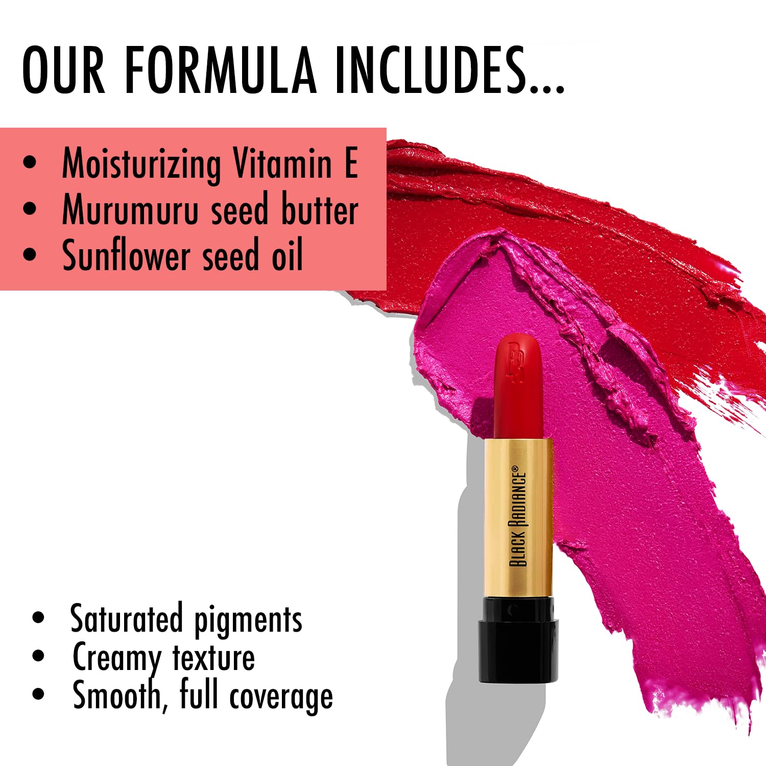 Black Radiance Perfect Tone Lipstick Lip Color Berry Bold