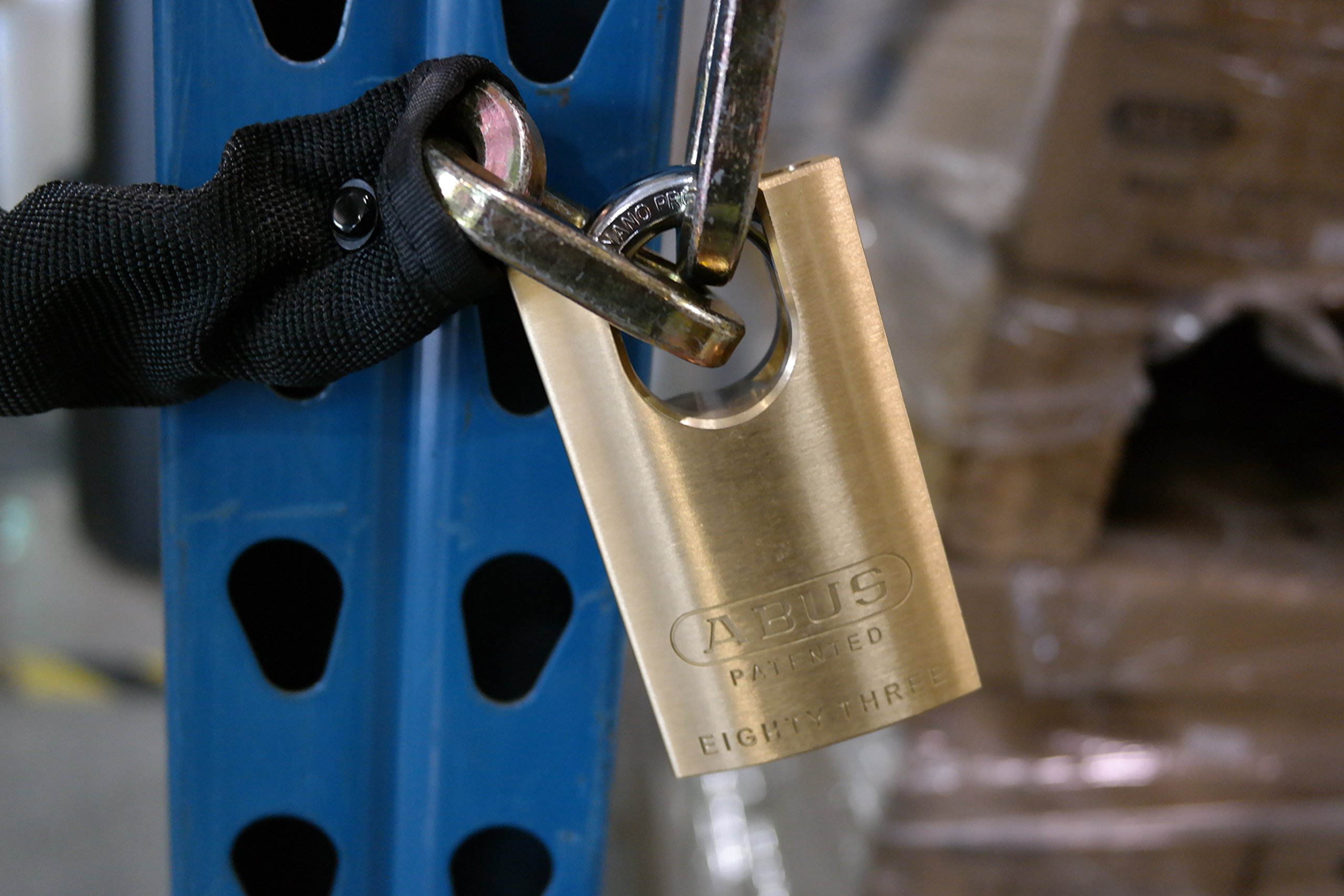 ABUS 83CS/45 300 Schlage Brass Rekeyable Padlock, Zero Bitted