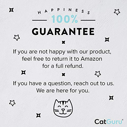 CatGuru Premium Cat Litter Scoop Holder, Scooper Caddy, Scoop Stand Pairs with Any Cat Litter Box and Fits Most Cat Litter Scoops (White)