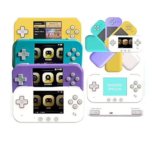 2.4-inch TRIMUI Smart Mini Handheld Game Console with Retro Video Game Console with WiFi Pocket (Color : Blue)
