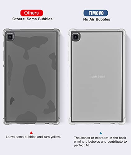 TiMOVO Clear Case for Samsung Galaxy Tab A7 Lite 8.7 2021 (SM-T220/T225/T227), Shockproof Drop Protection Slim Lightweight TPU Transparent Back Cover Shell for Galaxy Tab A7 Lite 8.7 2021 Tablet