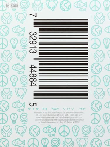Seventh Generation Baby Diapers, Size 6, 46 Count, Super Pack, for Sensitive Skin