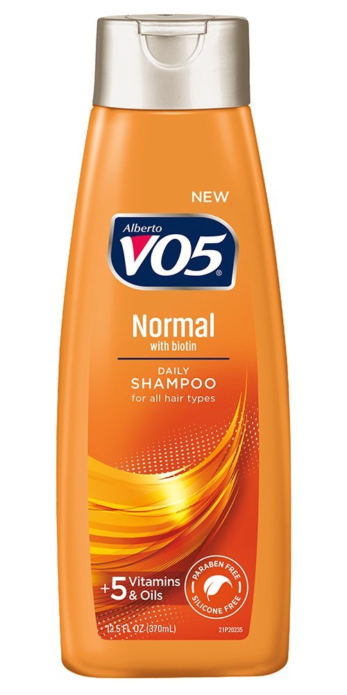Alberto VO5 Daily Shampoo for All Hair Types Normal with Biotin, 12.5 Ounce