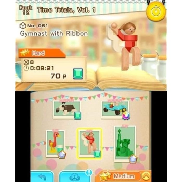 3DS Picross 3D Round 2 (Nintendo 3DS)