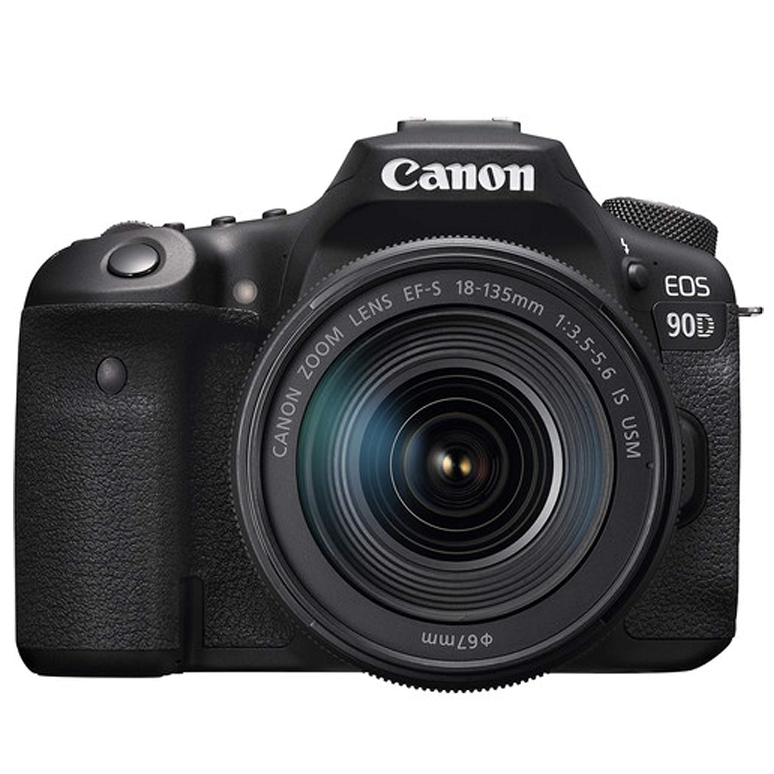 Canon EOS 90D DSLR Camera with 18-135mm USM Lens+ 128GB Card, Tripod, Case, and More (22pc Bundle) (Renewed)