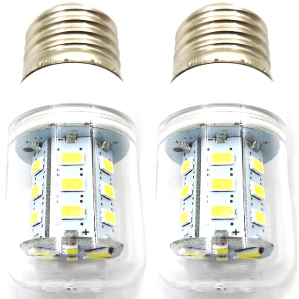 2PCS 5304511738 LED Light Bulb for Refrigerator 5304506303 Compatible 4396822 PS12364857 AP6278388 4396822 4813672 W11216993 W11125625 W10820003 AP6329125 PS12349398 EAP12349398