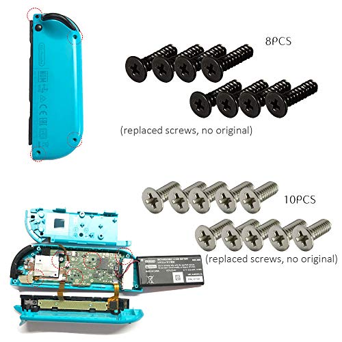 7 In 1 Replacement 3D Analog Joystick Thumb Stick For Nintend Switch Joy Con Controller Sensor Module For Nintend Switch Lite LIGHT BLUE