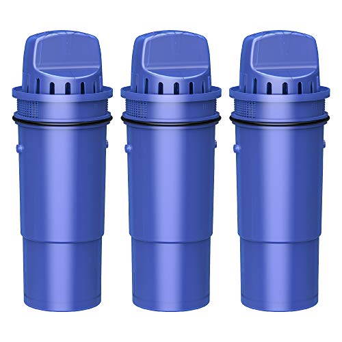 Overbest OB7010 Replacement for Pur Pitchers and Dispensers CRF-950Z, PPF951K, PPT700W, CR-1100C, DS-1800Z and PPF900Z Water Filter, NSF Certified Pitcher Water Filter (3 Pack)