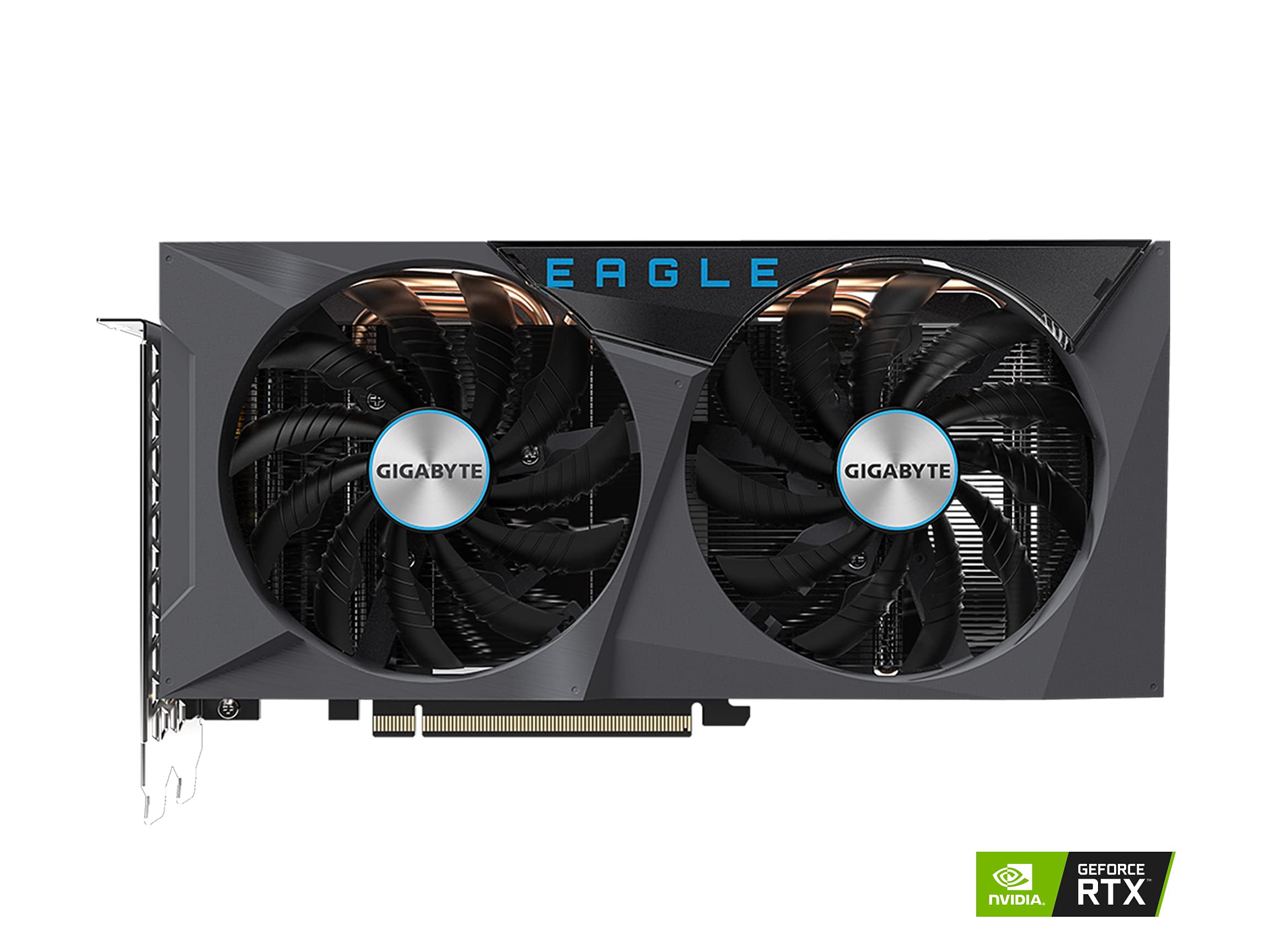 GIGABYTE GeForce RTX 3060 Eagle OC 12G (REV2.0) Graphics Card, 2X WINDFORCE Fans, 12GB 192-bit GDDR6, GV-N3060EAGLE OC-12GD Video Card