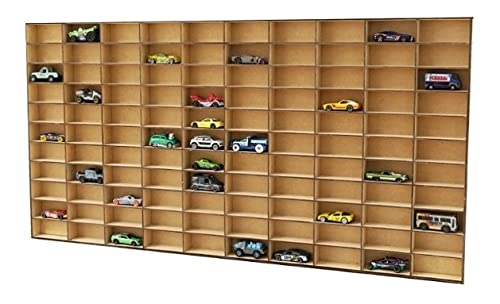 ALEJANDRO CORTES Display Storage Toy Organizer CASE for Cars 1/64 Scale (110 Space)