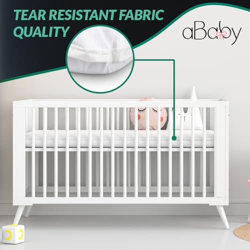 Baby Cradle Mattresses - White Cradle Mattress with Waterproof Vinyl Cover β Durable & Breathable Cradle Mattress (14" x 33")