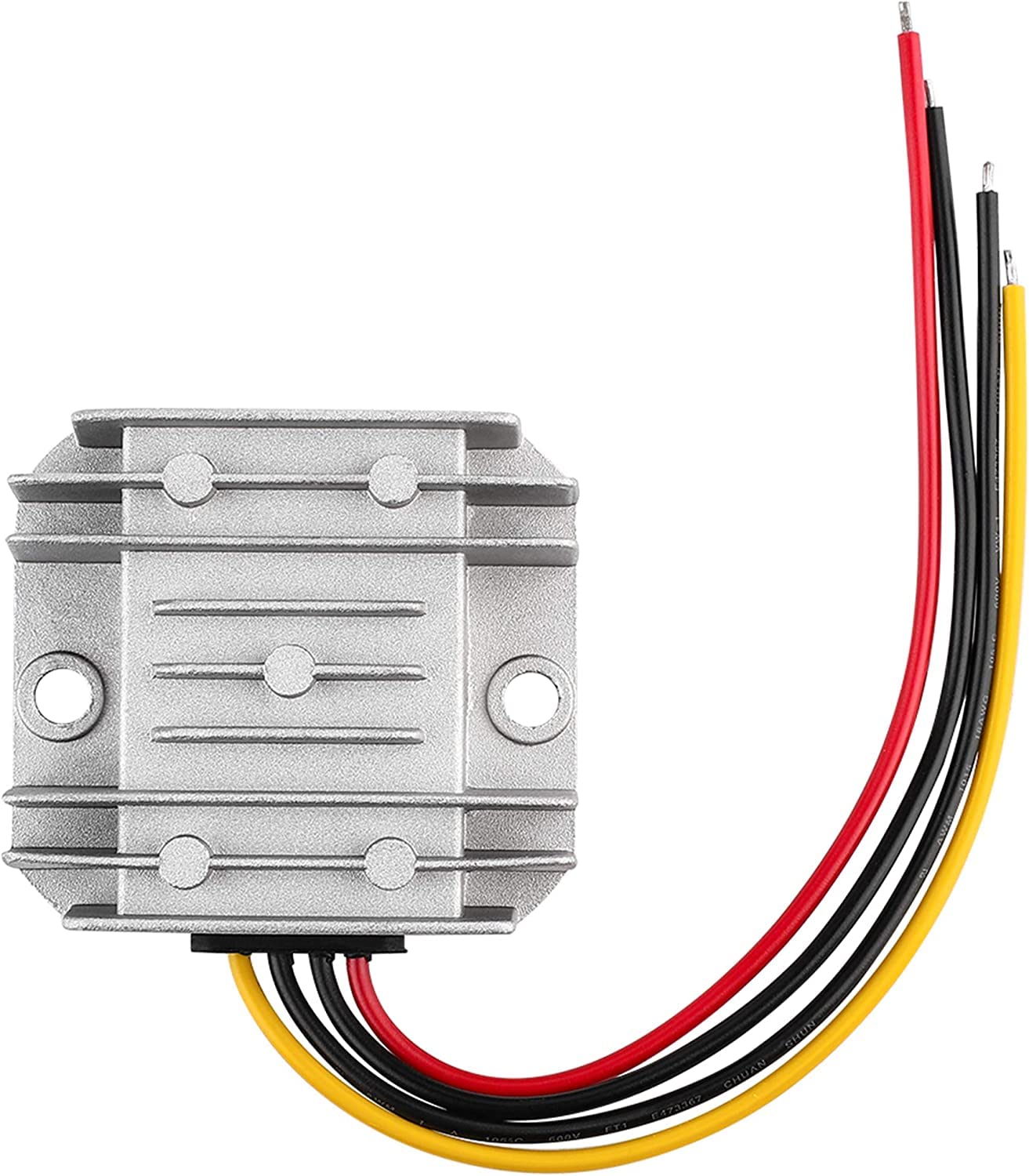 DC 12V Step Up to 24V 3A Boost Converter 72W DC Voltage Regulator Power Converter Waterproof Module Transformer for Golf Cart Club Car