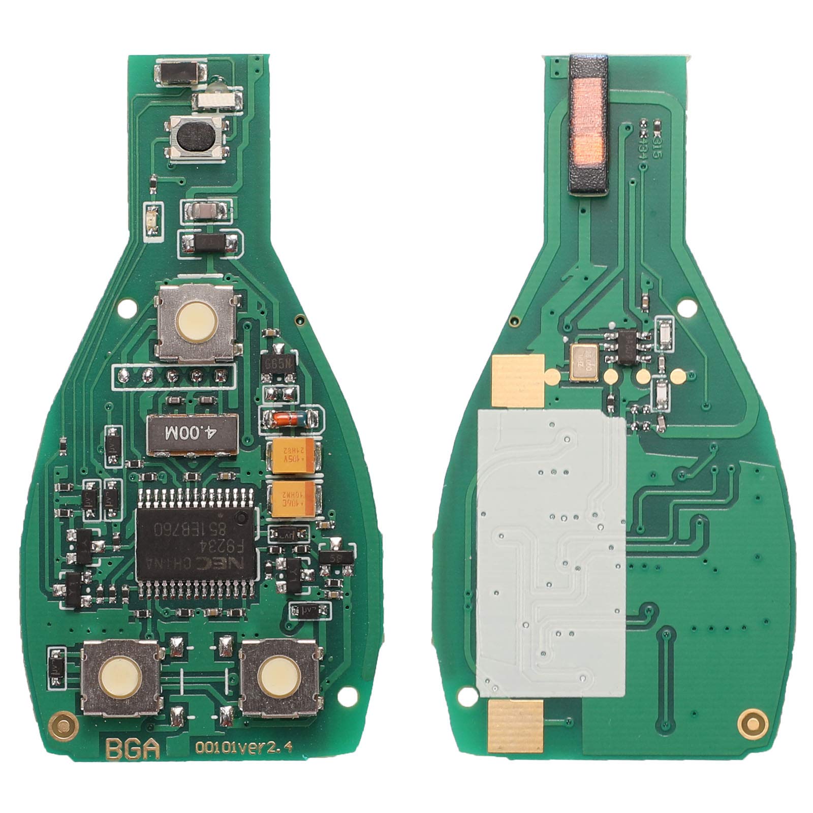 2 3 3+1 Button Smart Remote Key 315mhz fob for Mercedes Benz A C E S Class After 2000+ NEC&BGA Replace NEC Chip with Logo (4Buttons,3+1Buttons)