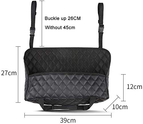 Car Seat Storage and Handbag Holding Net Hanging Storage Bag Between Car Seats,Barrier of Back Seat Pet Kids