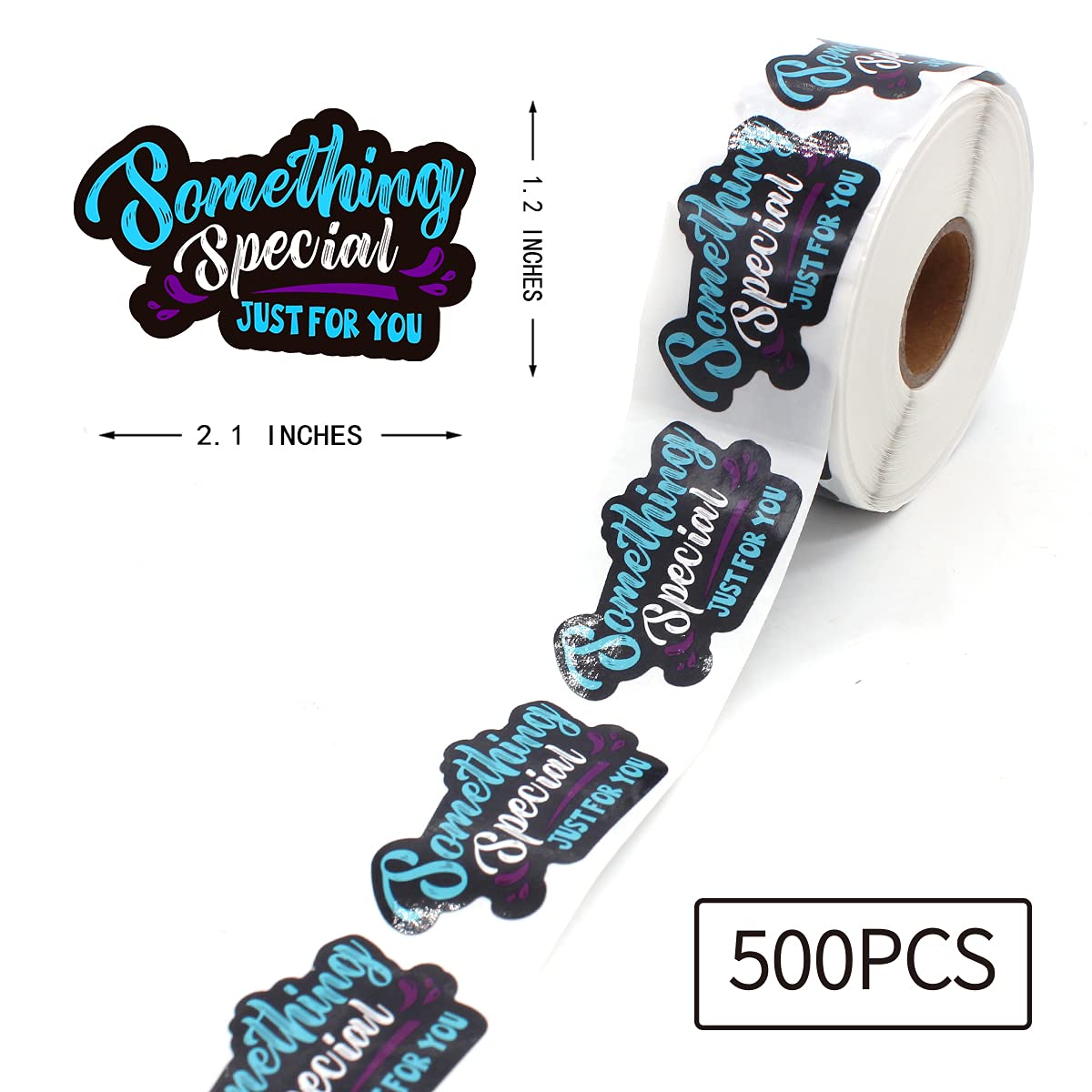 Littlefa 1.5” Something Special Just for You Stickers,Thank You Stickers,Handmade Stickers,Small Business Stickers, Envelopes Stickers, Gift Bags Packaging 500 PCS