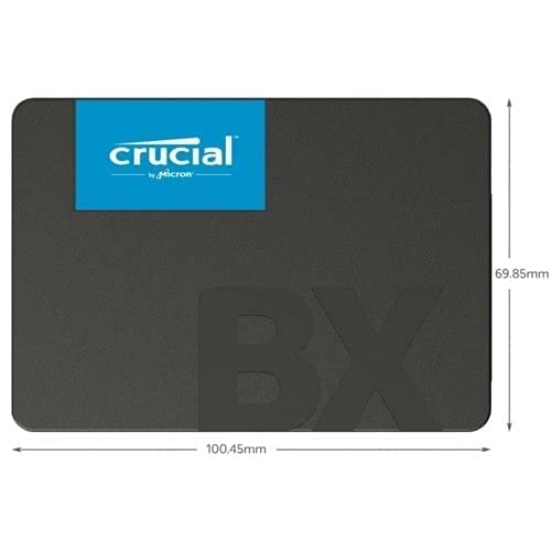 Crucial BX500 2TB 3D NAND SATA 2.5-Inch Internal SSD, up to 540MB/s - CT2000BX500SSD1