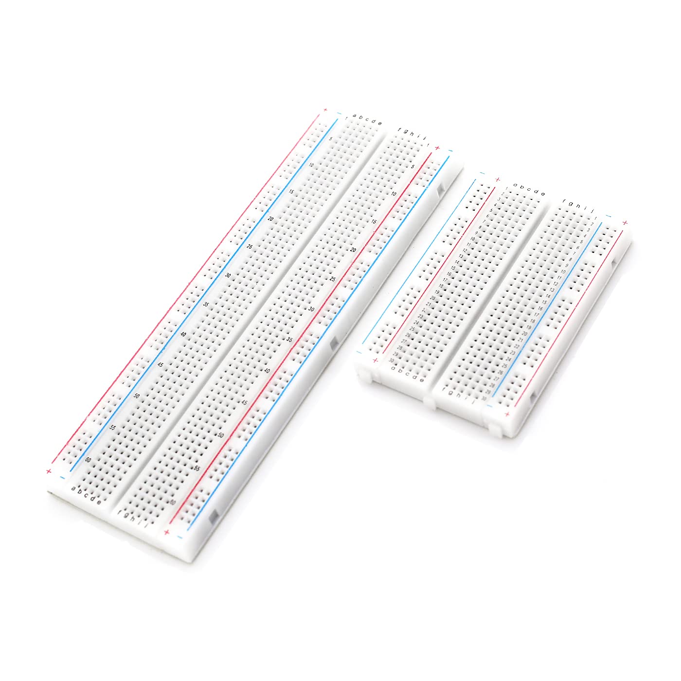 OCESTORE Quality Breadboard Circuit Board 4 PCS 830 Point and 4 PCS 400 Point Solderless Breadboards for Proto Shield Distribution Connecting Blocks