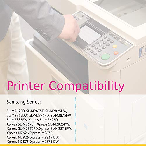 CS Compatible Toner Cartridge Replacement for Samsung SL-M2625D MLT-D116L Black SL-M2625D SL-M2675F SL-M2825DW SL-M2835DW SL-M2875FD SL-M2875FW SL-M2885FW Xpress SL-M2625D Xpress M2826 M2875 DW 2 Pack
