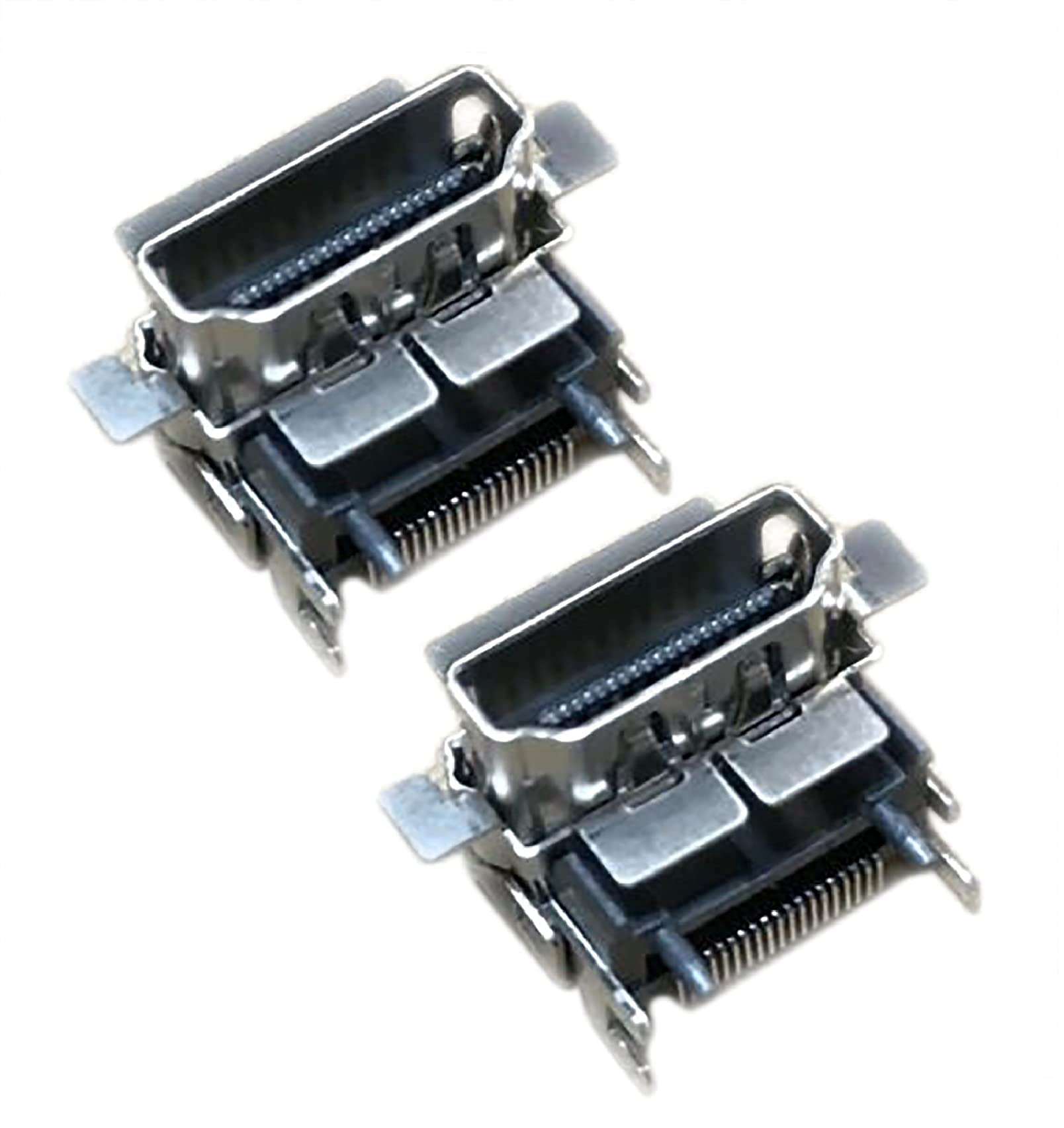 2 Pack HDMI Port Display Socket Jack Interface Connector Replacement Part for Xbox ONE S Console