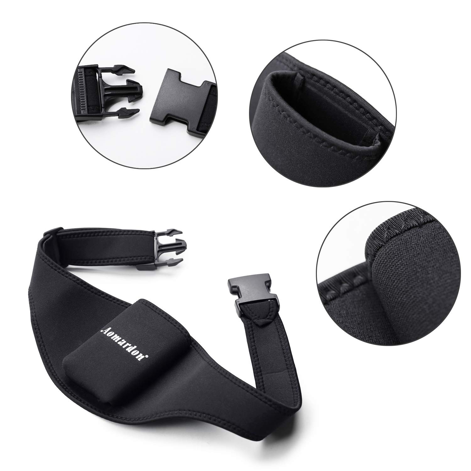 2 Pack Mic Belt for Fitness Instructors,Vertical Microphone Transmitter Carrier Belt for Fitness Class,Public Speaking,Theatre,Pilates Teachers,Spin Yoga